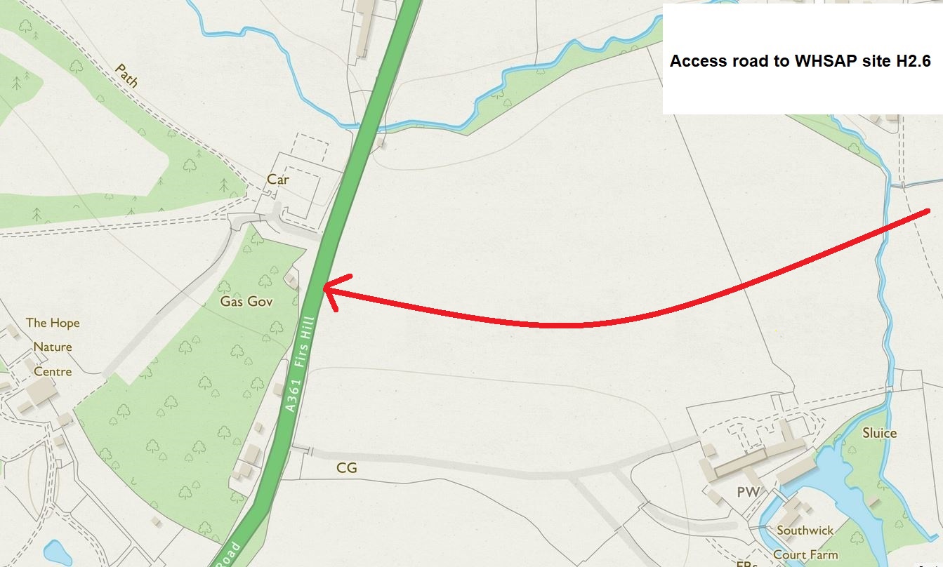 20/00379/OUT: access road – Southwick Country Park Nature Reserve