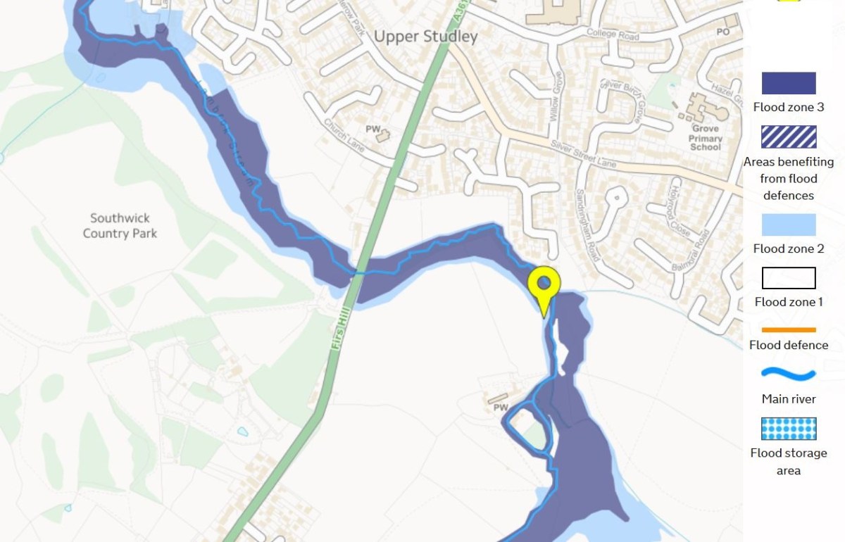 Flood Map – Southwick Country Park Nature Reserve